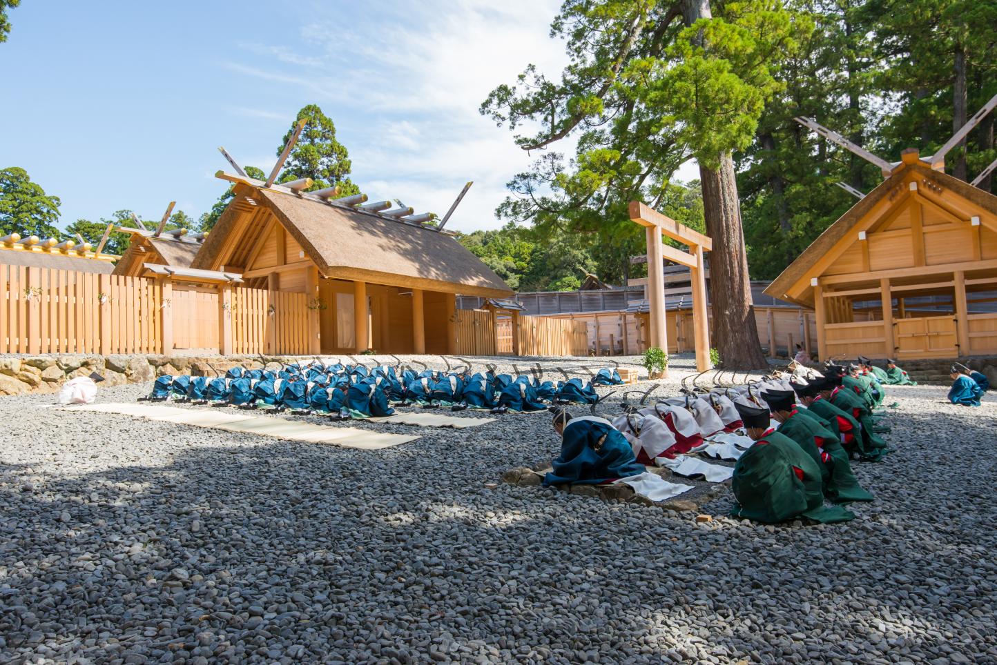 Shikinen Sengu, the largest ritual at Ise Jingu, conducted every 20 ...